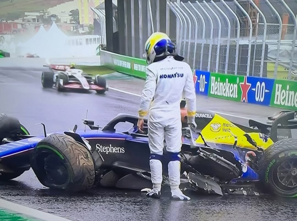 Fuerte choque de Colapinto que lo dejó afuera del GP de Brasil – Radio Gol